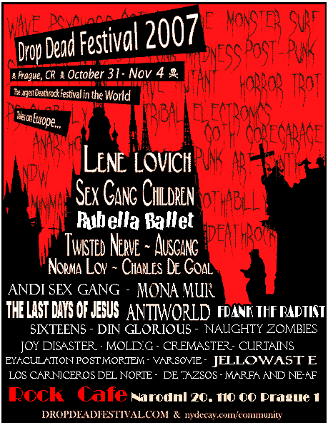 Nemesis To Go - Live: Drop Dead Festival 2007 - day 1